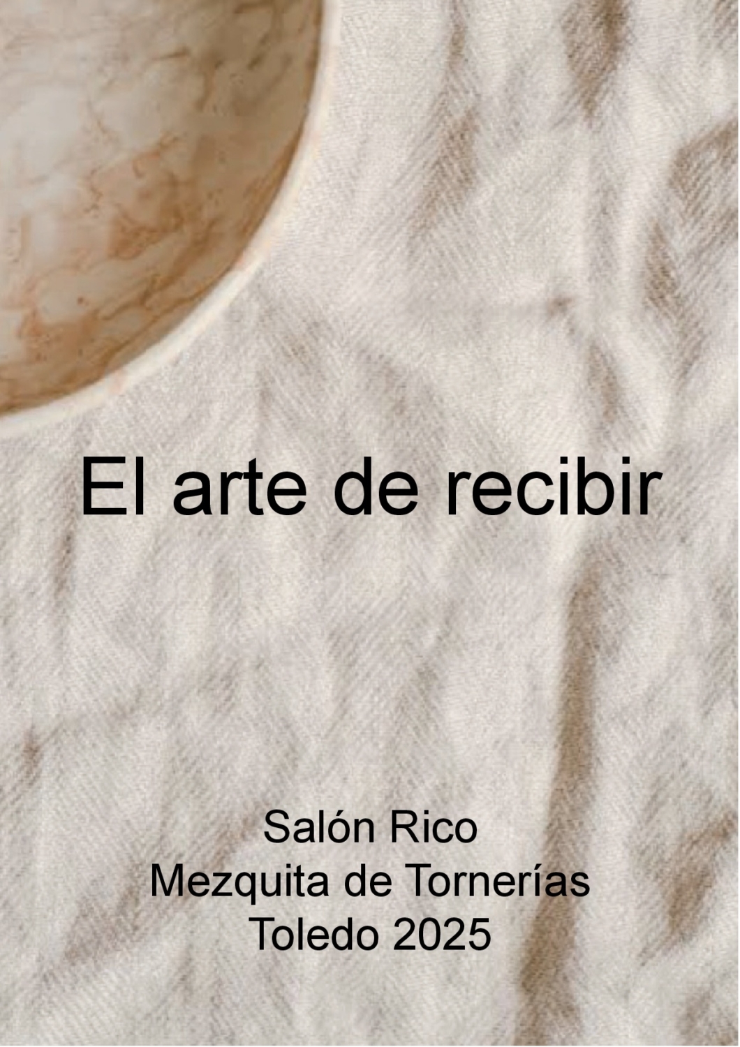 El arte de recibir | ULISES MÉRIDA - Consorcio de la Ciudad de Toledo